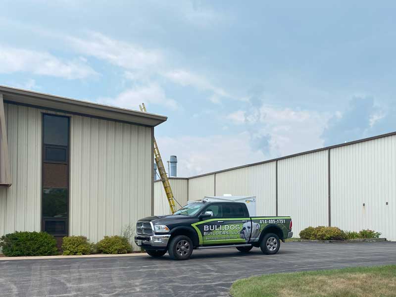 Flat Roof Coating - Bulldog Builders